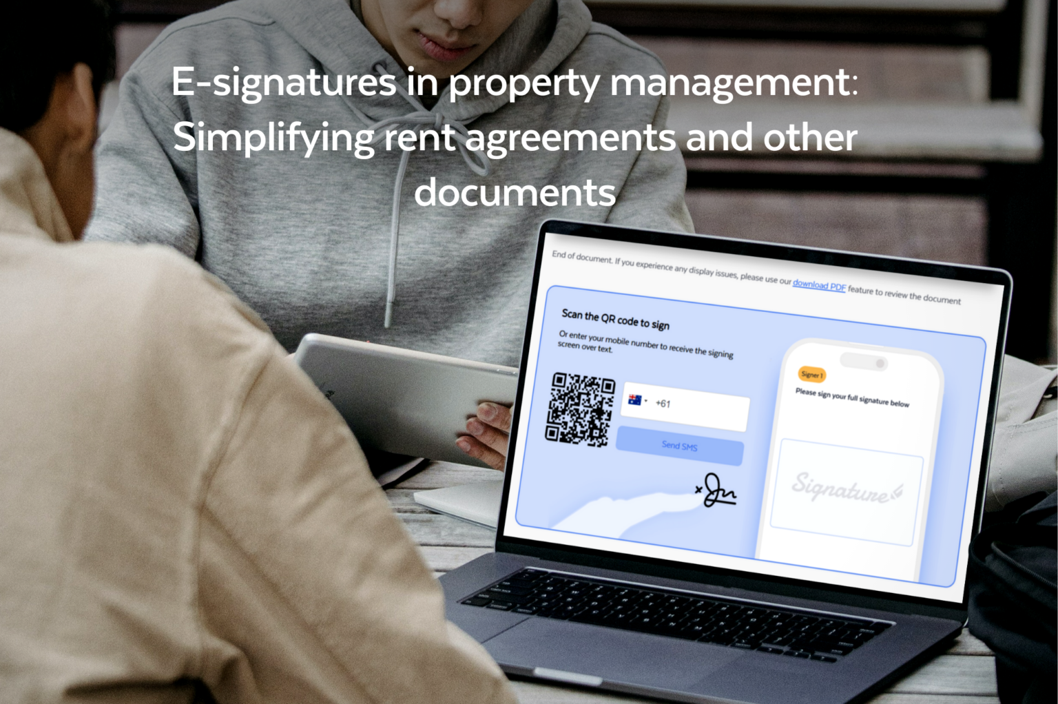 E-signatures in Property Management