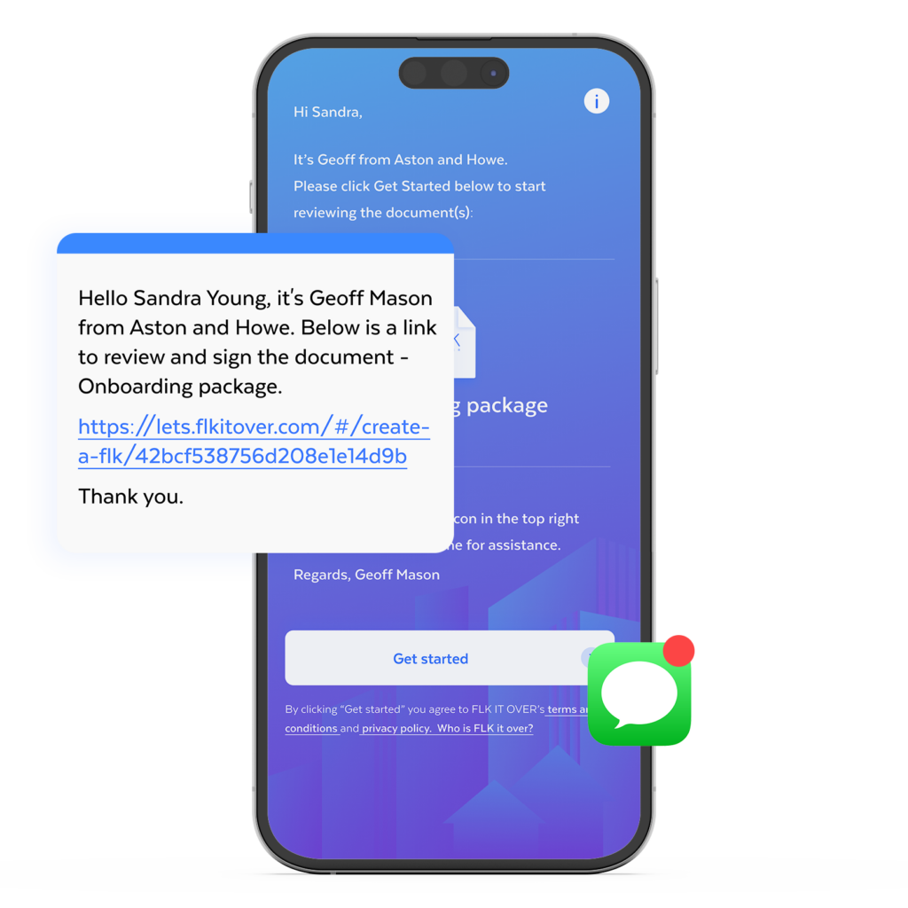 FLK it over | Electronic Signature Software & Quick SMS Signing